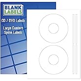 Amazon.com : Mr-Label Standard Tear-Resistant CD/DVD Labels - Inkjet ...
