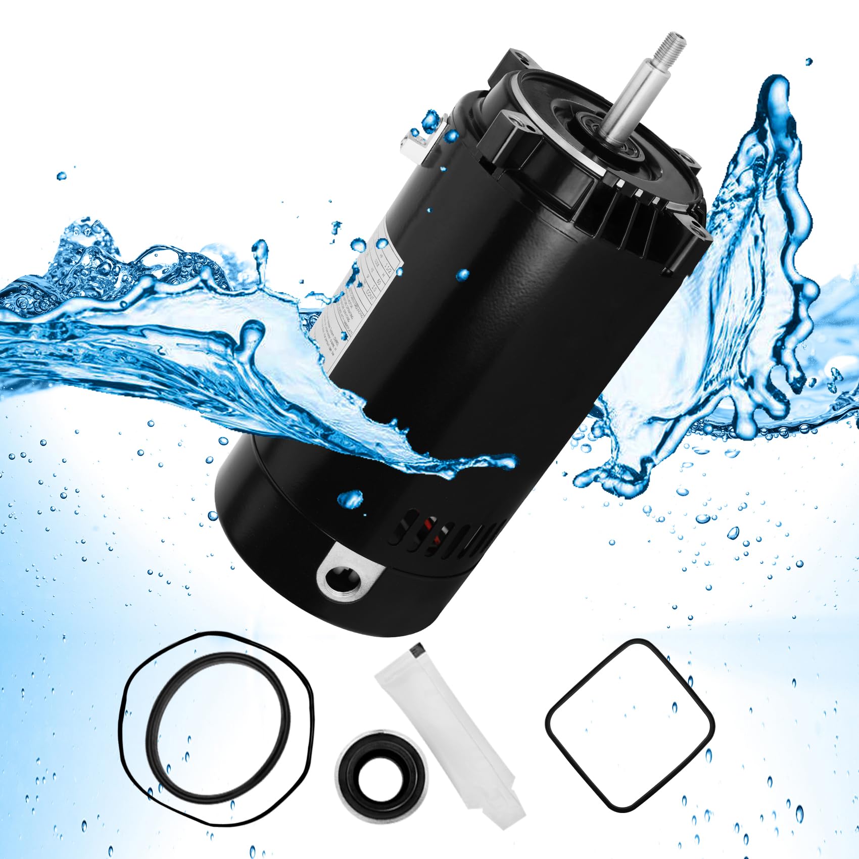 UST1152 Swimming Pool Pump Motor,115/230V Round Flange Pool Pump Motor ...