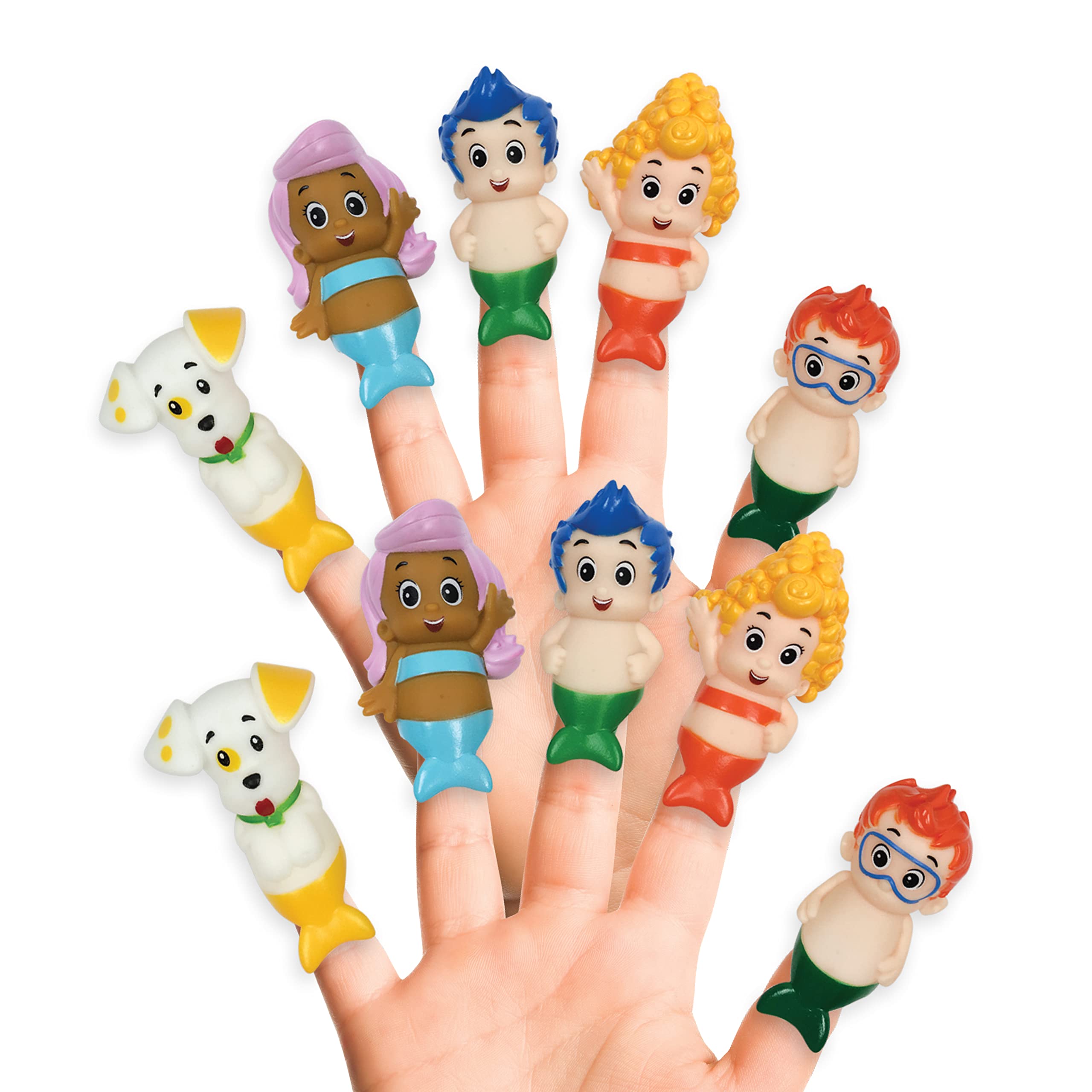 Nickelodeon Bubble Guppies 10 Piece Finger Puppet Set - Party Favors ...