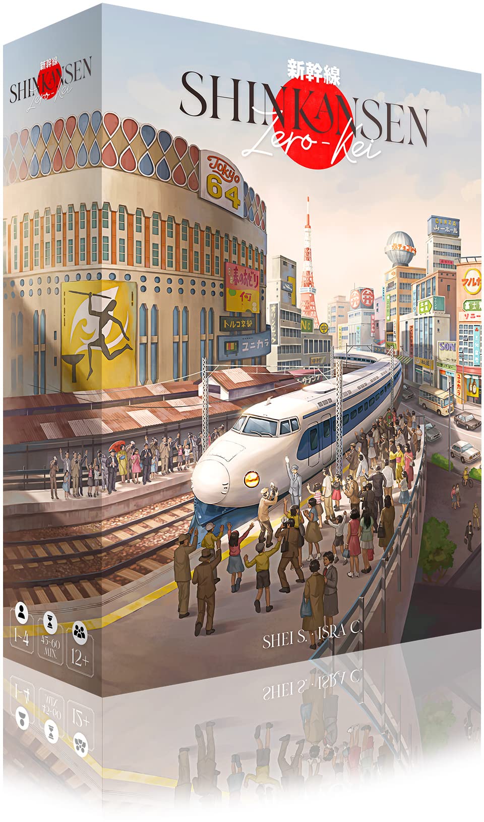 Mua Shinkansen Zero-Kei Board Game | Strategy Game | Train Route ...