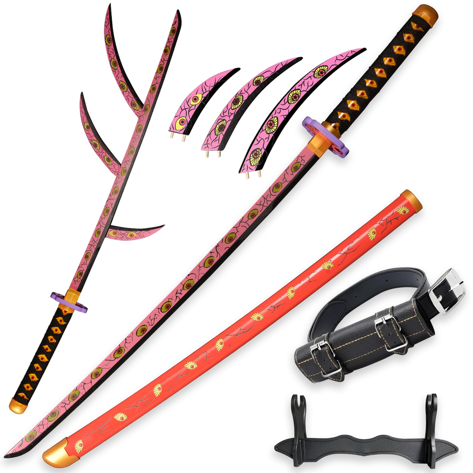 SV Anime Sword Cosplay Kokushibo Sword Katana 41 Inch?Collectible Gifts ...