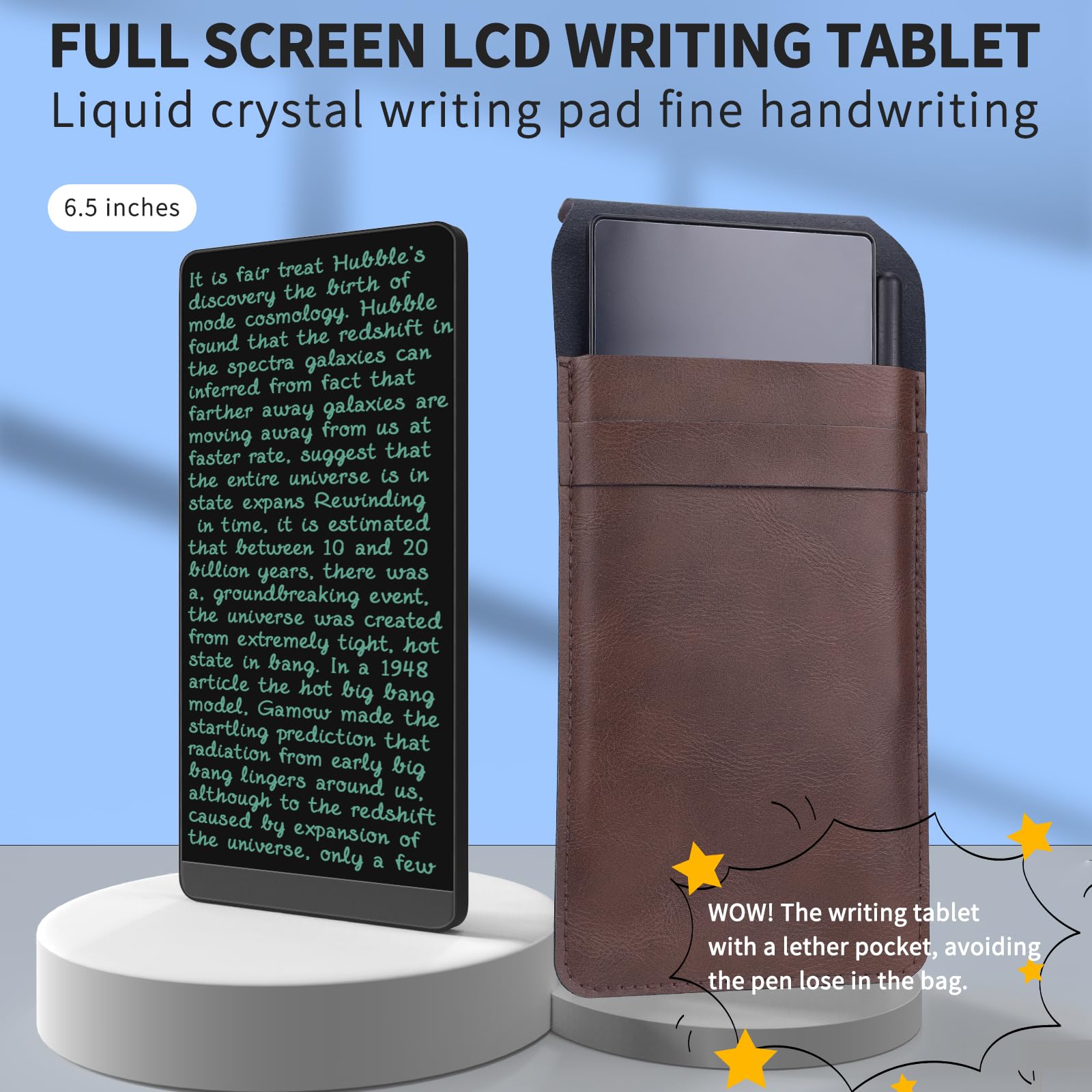 Mua DEEBYCOO LCD Writing Tablet, Full Screen Erasable Digital Notepad ...