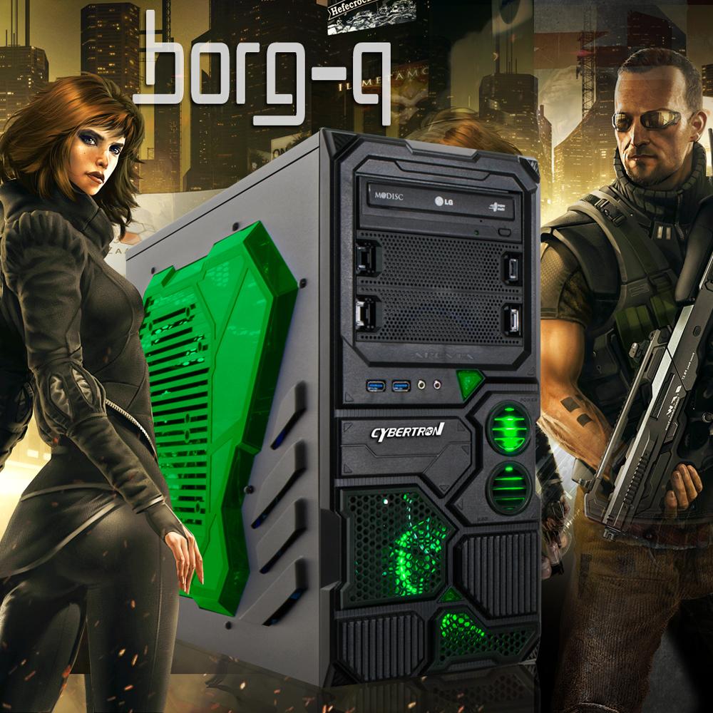 CybertronPC Borg-Q GM4213B Desktop PC (Green) : Amazon.ca: Electronics