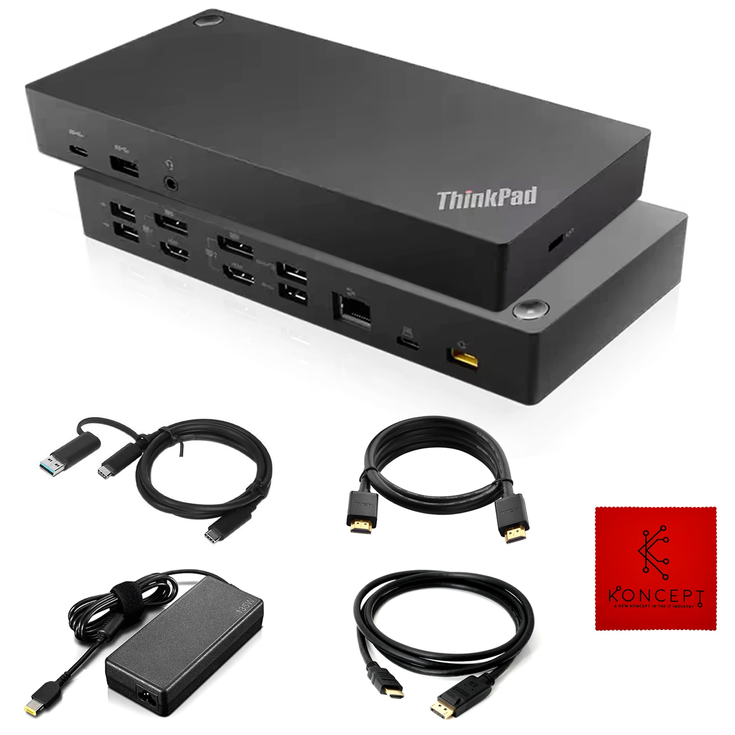 Mua 40AF0135US LENOVO Docking Station Hybrid USB-C with USB-A - 1 Year ...