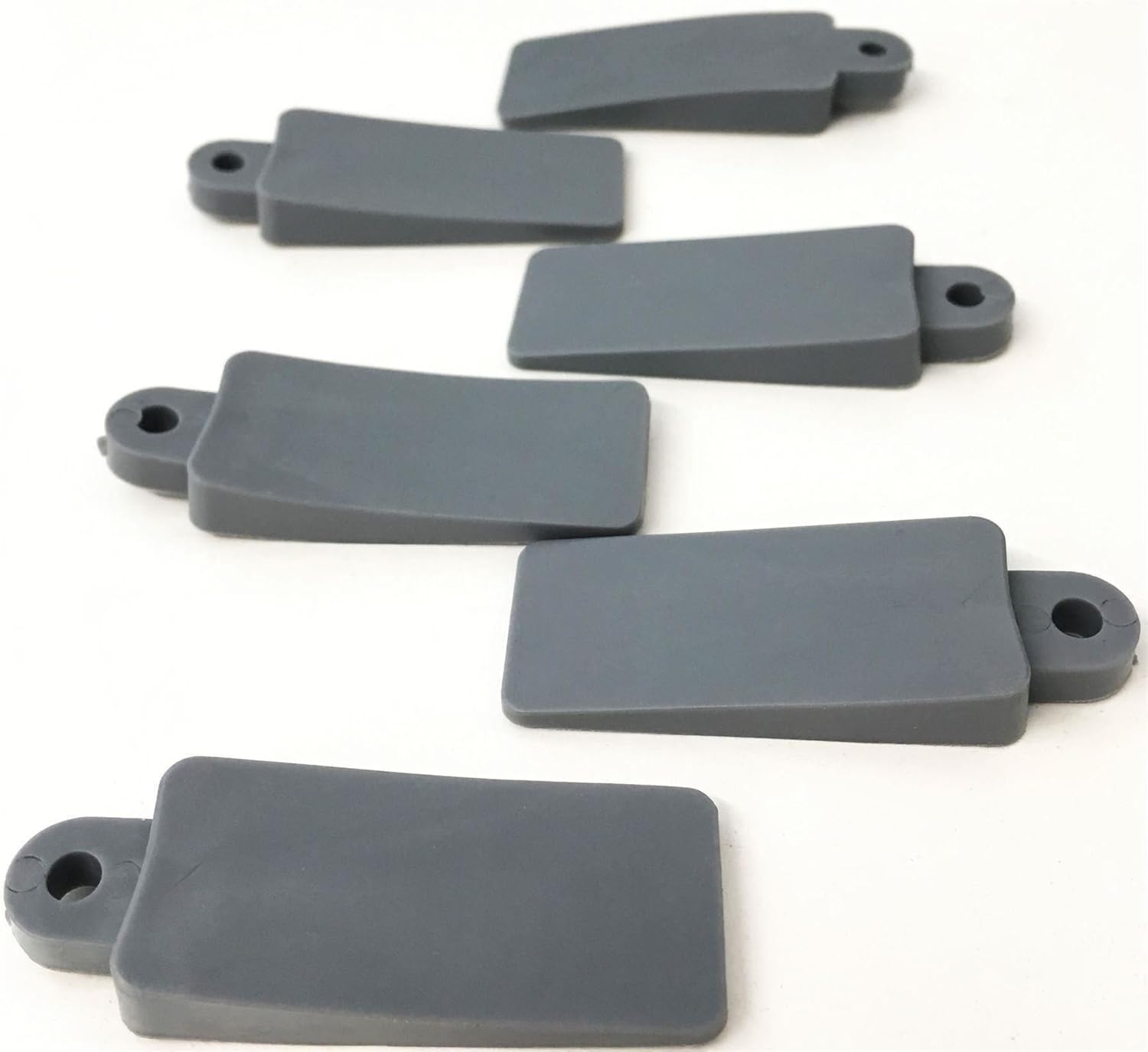 CONCEPT4U® Pack of 6 Soft Rubber Window Wedges Door Stopper Stop Stay ...