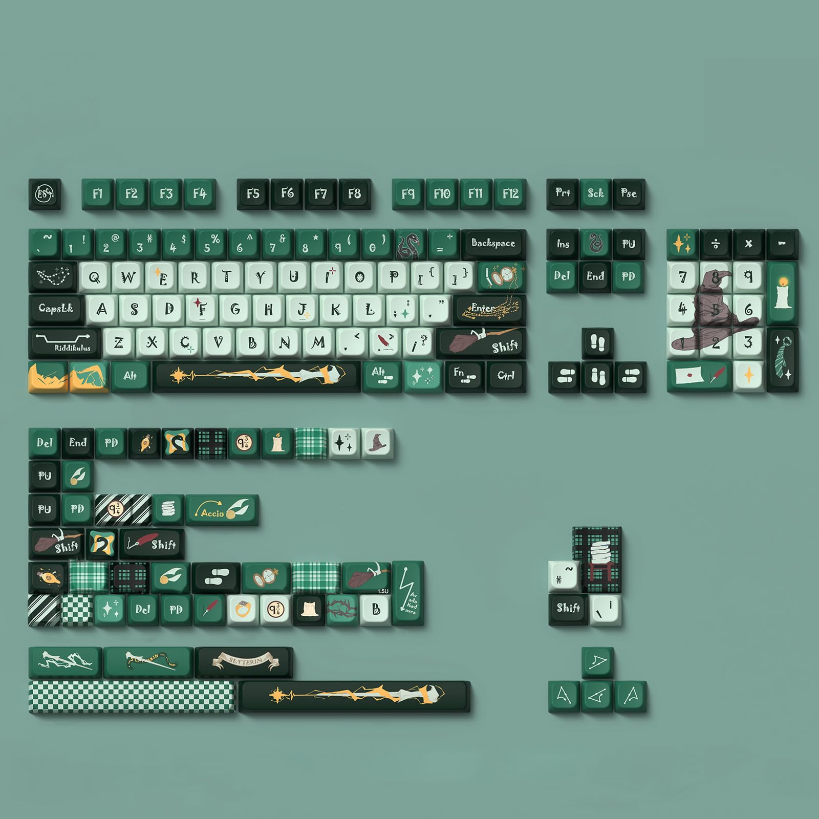 Mua Custom Key Cap 120/138/158 Keys Cartoon Anime Key Cap MCA/MDA ...