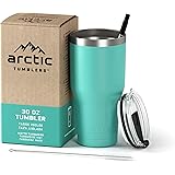 Amazon.com | Arctic Tumblers | 20 oz Matte Turquoise Insulated Tumbler ...