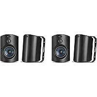 Amazon.com: Polk Audio Atrium 5 Outdoor Speakers with Bass Reflex ...