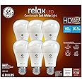 GE Relax High Definition LED Light Bulb 10.5-watt 2700K Comfortable ...