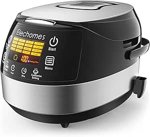 Amazon.com: LED Touch Control Multi-function Rice Cooker CR502: Home ...