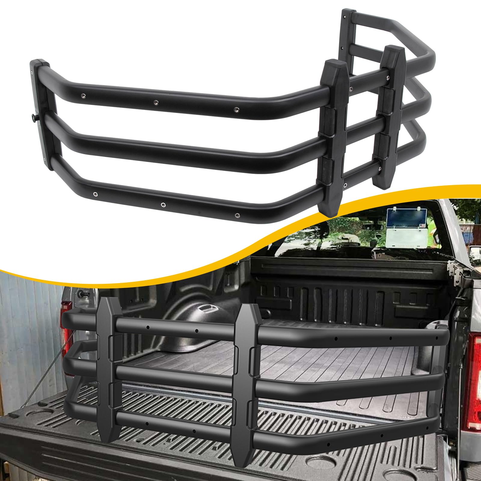 Truck Bed Extender Fit for Ford F-150 F150 2015-2025 & Toyota Tundra ...