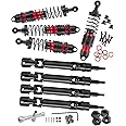 Amazon.com: RCMYou RC Shock Absorber & Drive Shaft Upgrades Part for 1/10 Arrma Granite/Senton ...