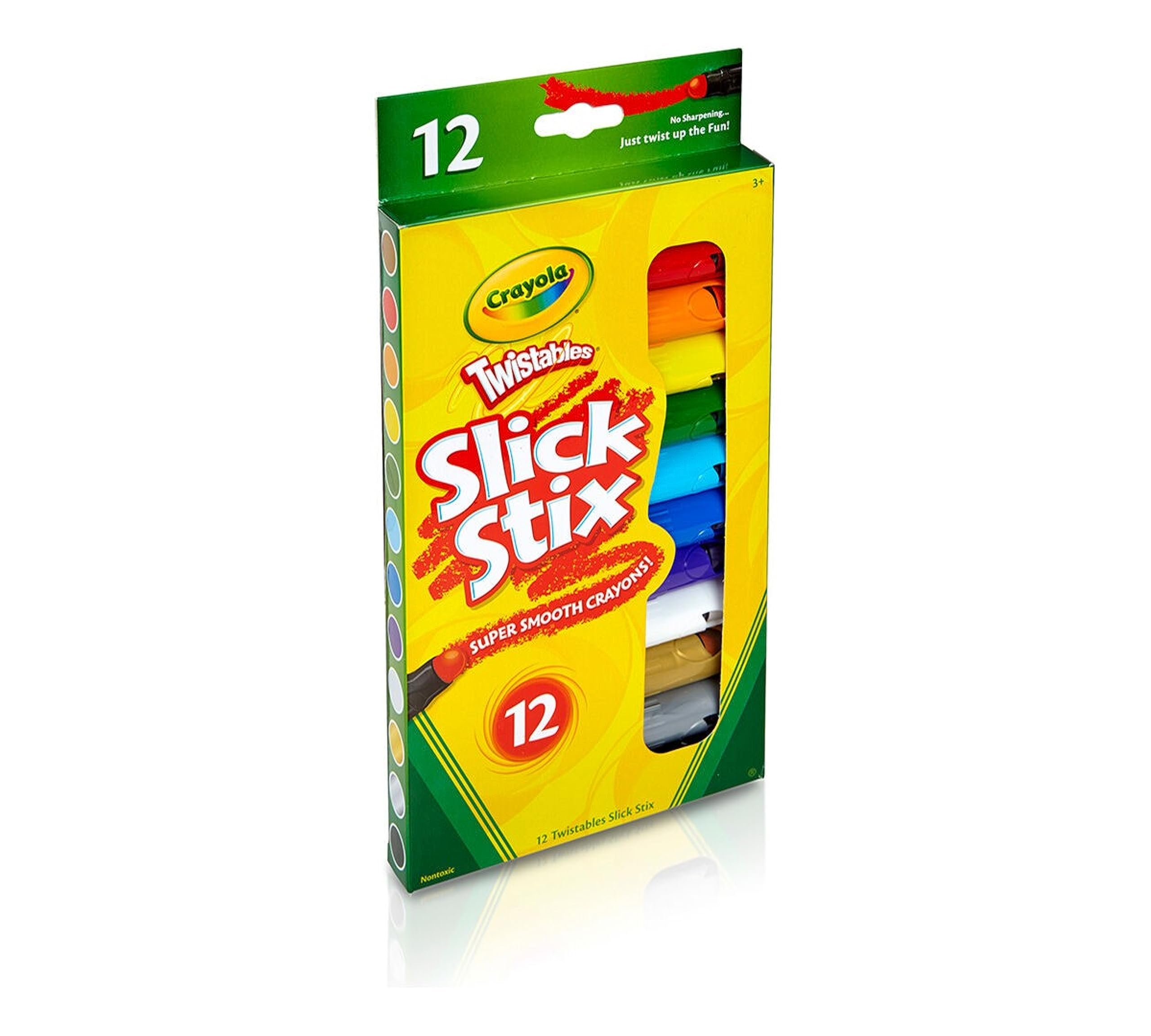 Mua Twistables Slick Stix Crayons, 12 Count, Oil Pastel Alternative ...