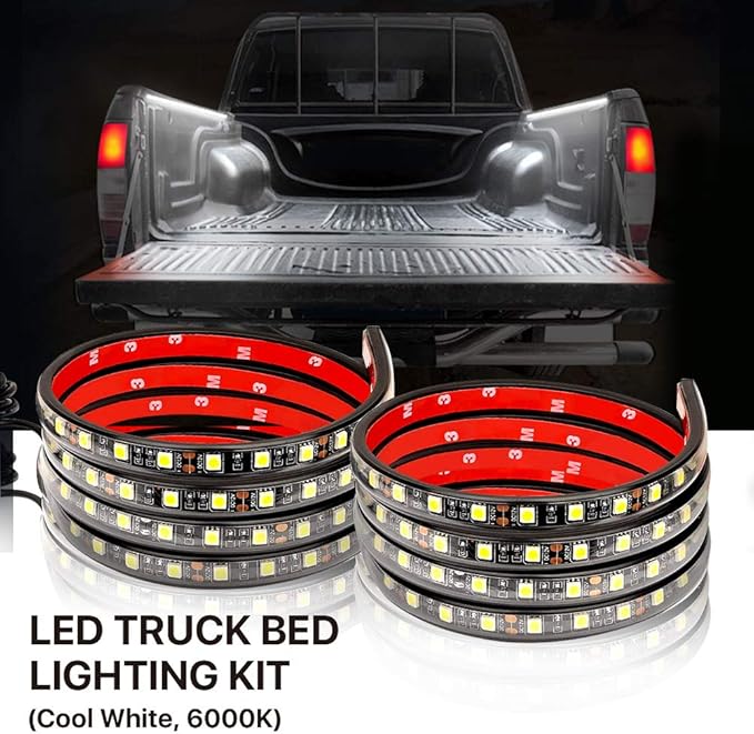Truck Bed Lights, DOROLLA Truck Bed LED Strip Light, IP65 Waterproof ...