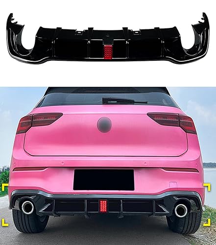 HDirect Auto Rear Bumper Diffuser Lip for Volkswagen Golf 8 MK8 ...