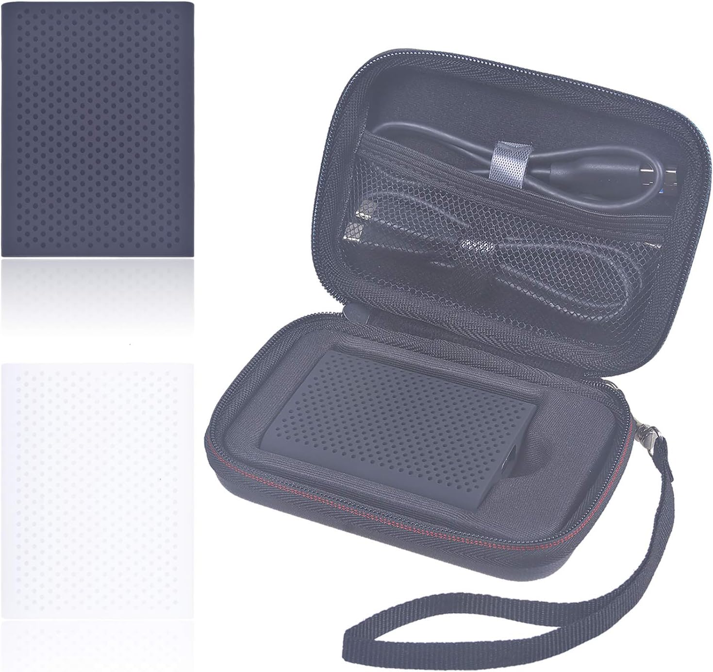 Amazon.com: Rancco Samsung T5 SSD Case Comb, 2 Pc Silicone Shockproof ...