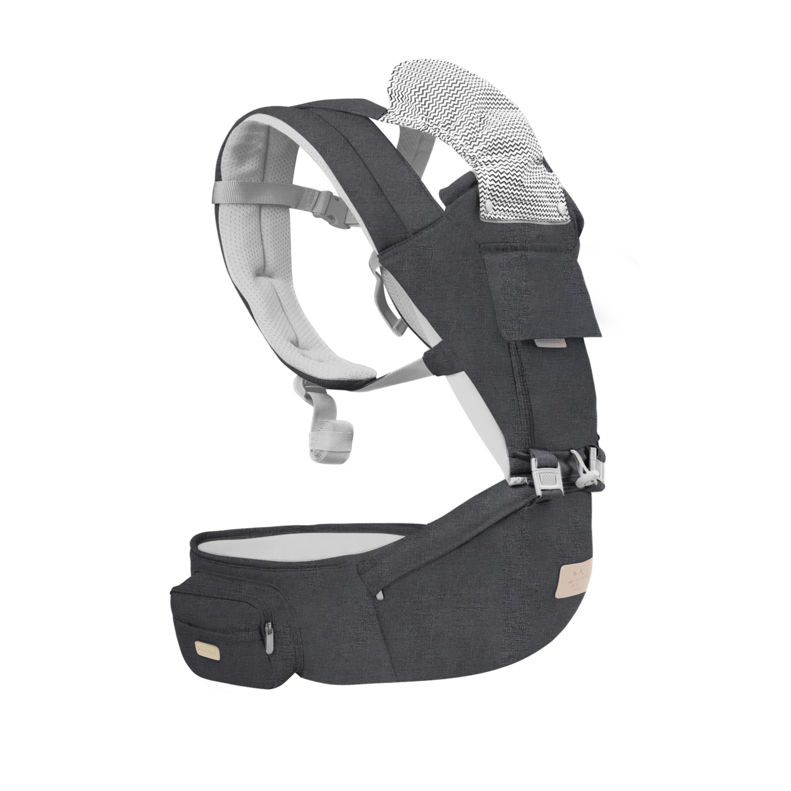 FRUITEAM - Safety-Certified Baby Carrier with Hip Seat - All Position ...
