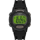 Amazon.com: Timex Men's Expedition 41mm Watch - Black Strap Digital ...