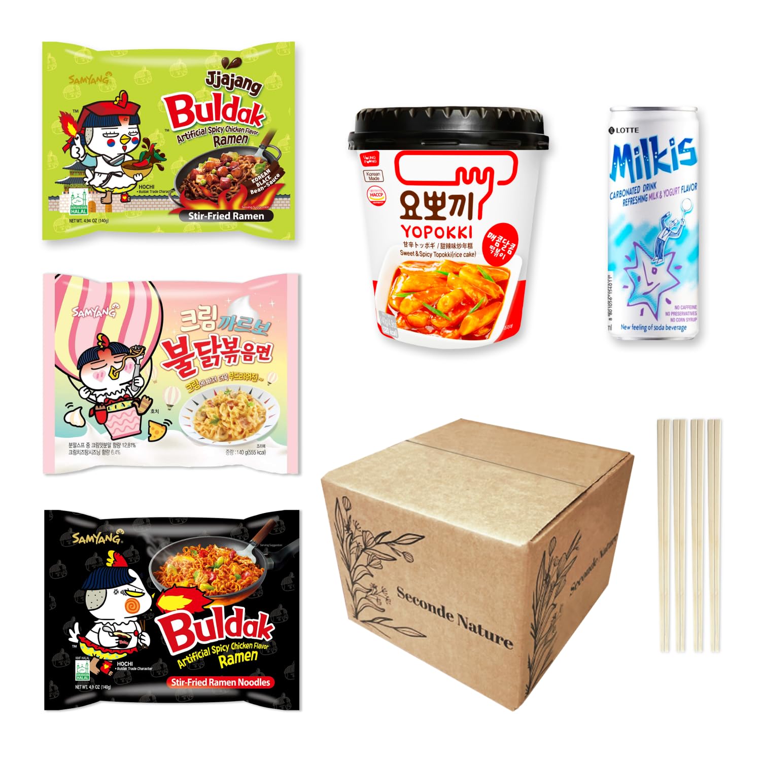 Mua Journey of Asia "Korean Spicy Ramen Box" | 3 Buldak Ramen "Original ...