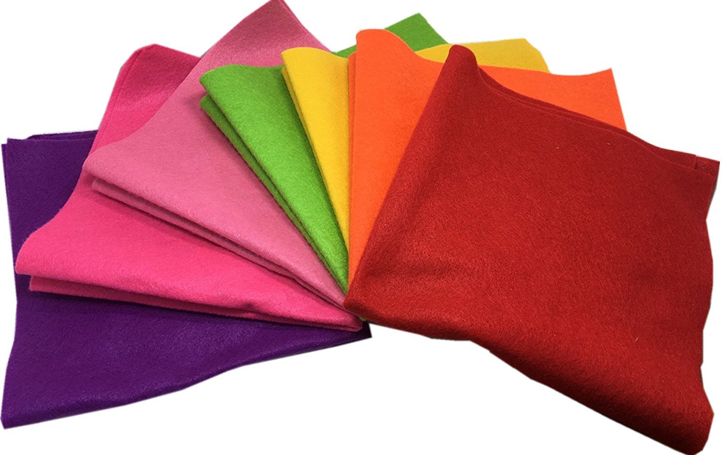 Cucito Fogli Feltro Colorato Fogli in Feltro e Pannolenci 7 pz Feltro ...