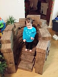 Amazon.com: Mondo Bloxx 40 Pack Timber Blocks USA Made: Toys & Games