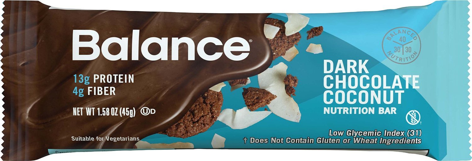 Amazon.com: Balance Bar Dark Chocolate Turtle, 1.55 Ounce Bars, 6 Count ...