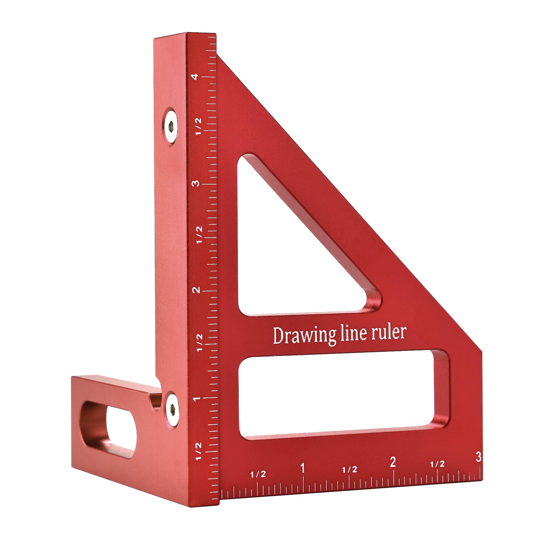 Mua Imperial 3D Multi-Angle Measuring Ruler,45/90 Degree Aluminum Alloy ...
