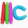Amazon.com: Pop Multi-Color Tubes Sensory Toys for Toddler Kids ...