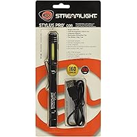 Amazon.com: Streamlight 66700 Stylus Pro COB with USB Cord Clam Black ...