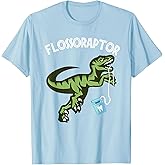 Amazon.com: Floss Shirt - Funny Flossoraptor Dental Hygiene T-Shirt T ...
