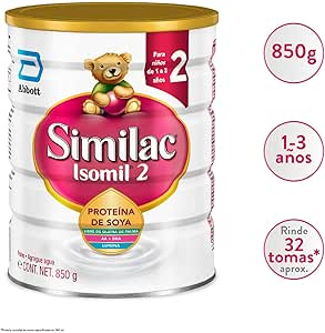 Isomil | Etapa 2, Fórmula Infantil a Base de Proteína de Soya, para ...