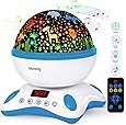 Moredig Baby Light Projector, Remote Control and Timer Design Rotating ...