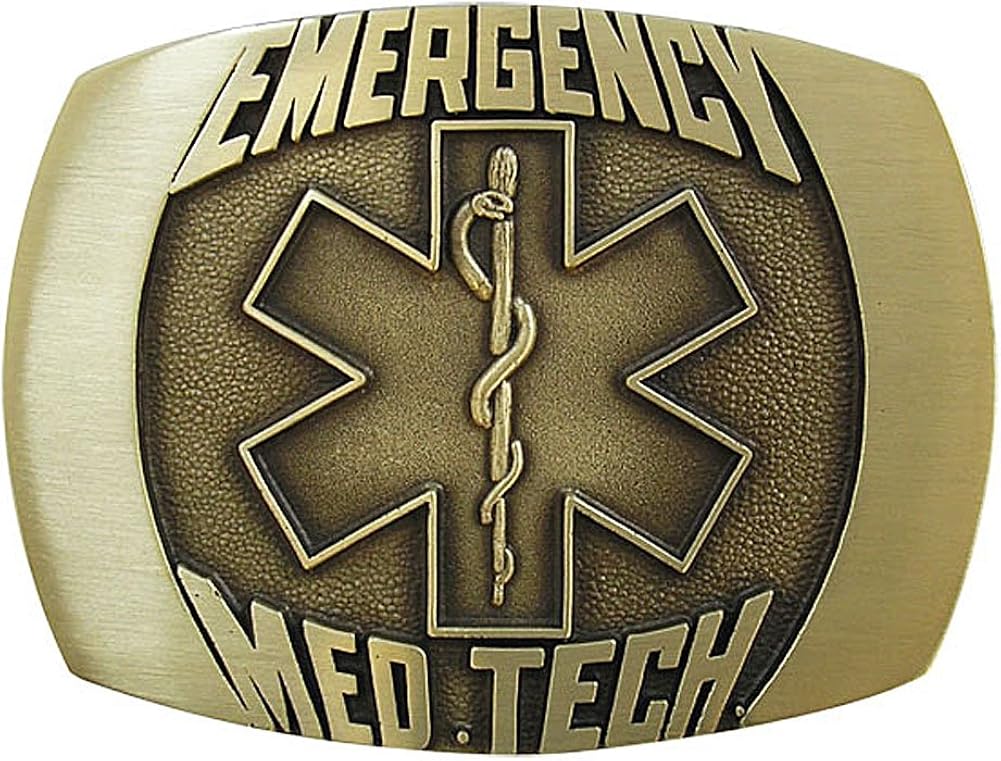 Amazon.com: Emergency Medical Technician Belt Buckle OBM169 IMC-Retail ...