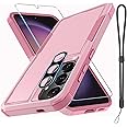 Amazon.com: RMOCR Case for Samsung Galaxy S25 Plus, Full Body Heavy Duty Rugged Shockproof ...