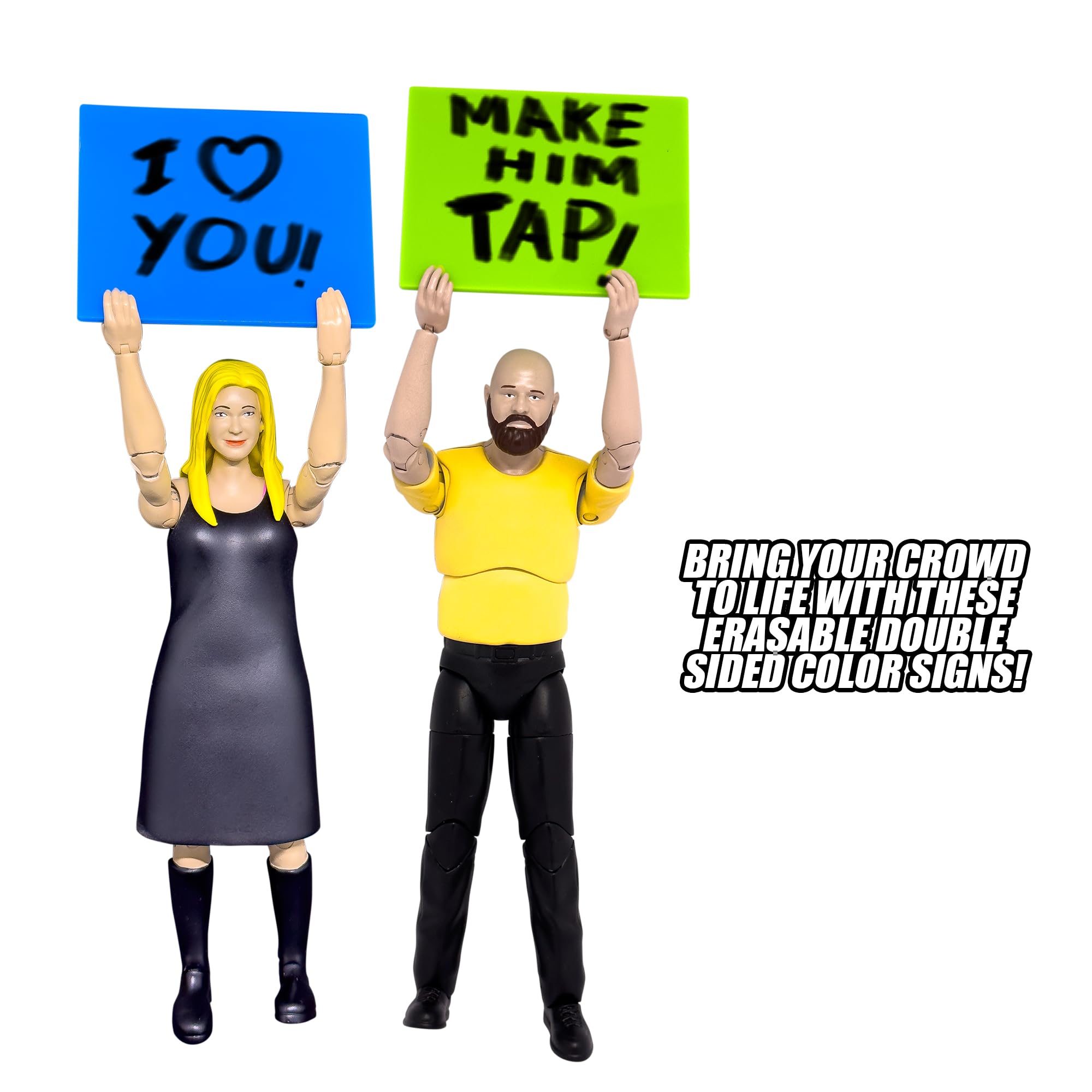 Mua Set of 8 Wrestling Audience Crowd Signs for WWE & AEW Wrestling ...