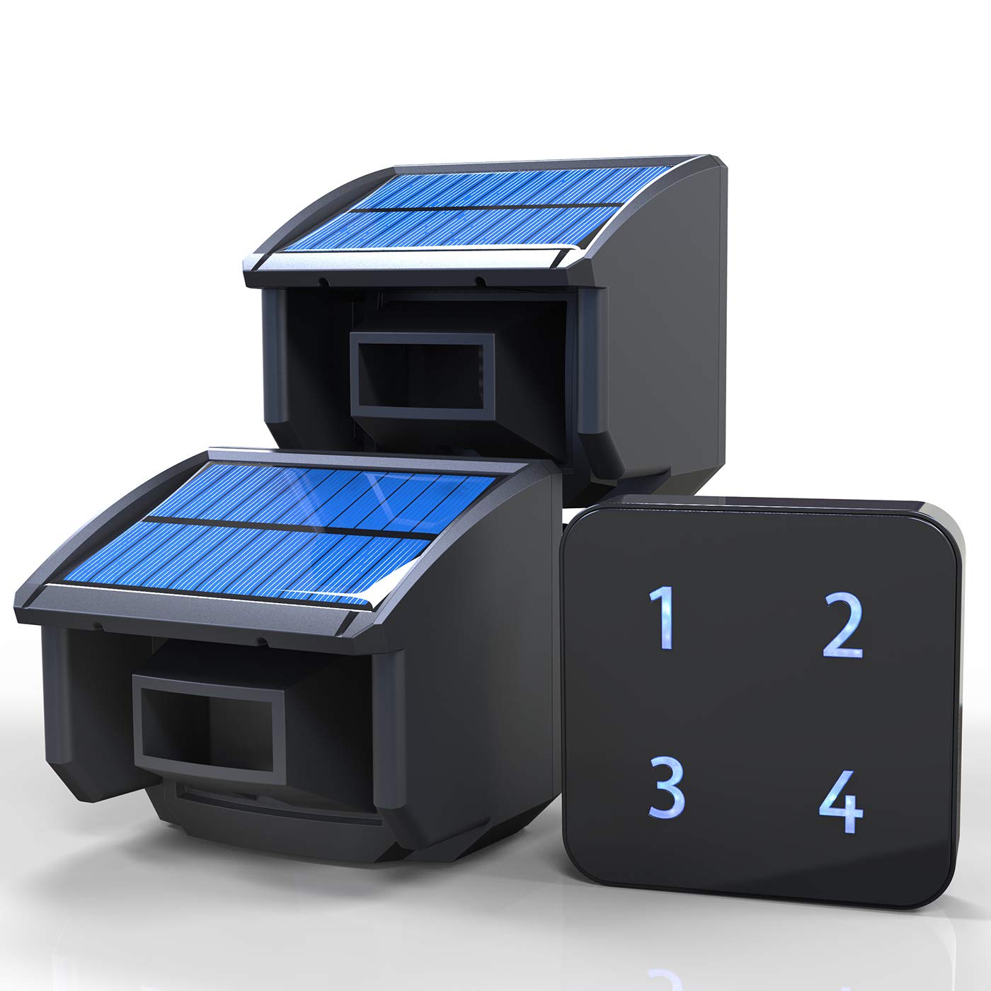 Solar Driveway Alarm System-1/4 Mile Long Transmission Range-Solar ...