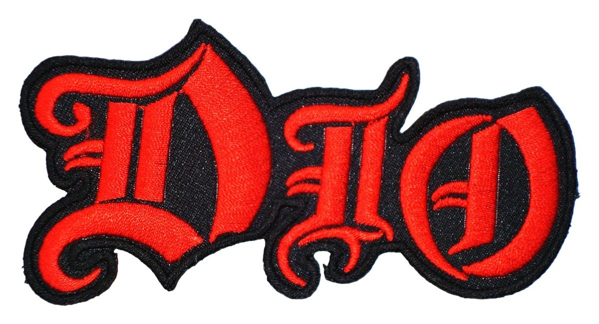 DIO Heavy Metal Band t Shirts Logo MD10 Applique iron on Patches by ...