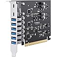 Amazon.com: Inateck Power Supply USB PCIe Card Total 16 Gbps Bandwidth ...