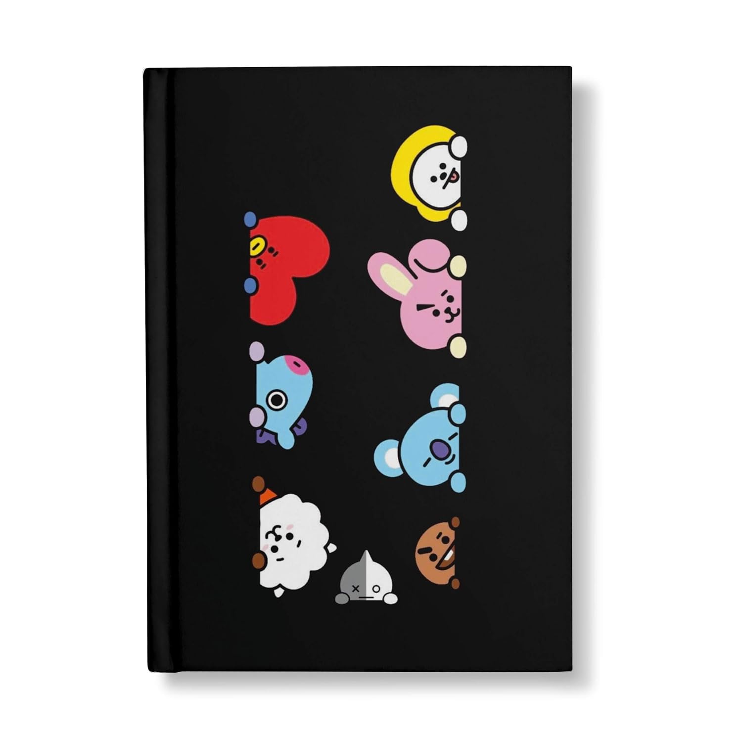 HeartInk BTS Bangtan Boys BT21 Theme Fan Art Printed Rulled Journal ...