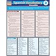 Spanish Vocabulary 2: Intermediate (Quick Study Academic): BarCharts ...