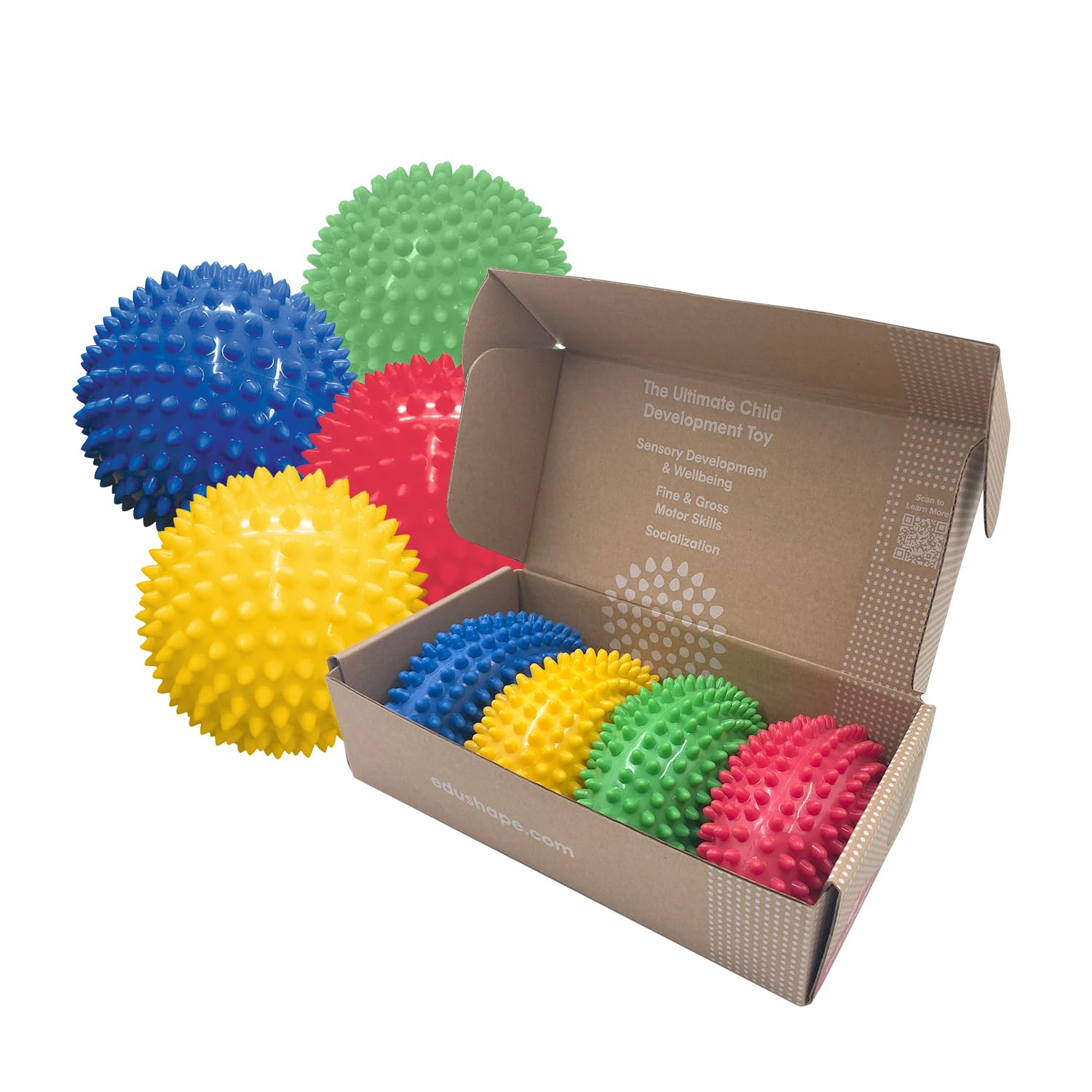 Mua Edushape Original Sensory Ball - 4" Solid Primary Color Baby Ball ...