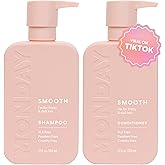 Amazon.com : MONDAY HAIRCARE Smooth Shampoo + Conditioner Bathroom Set ...