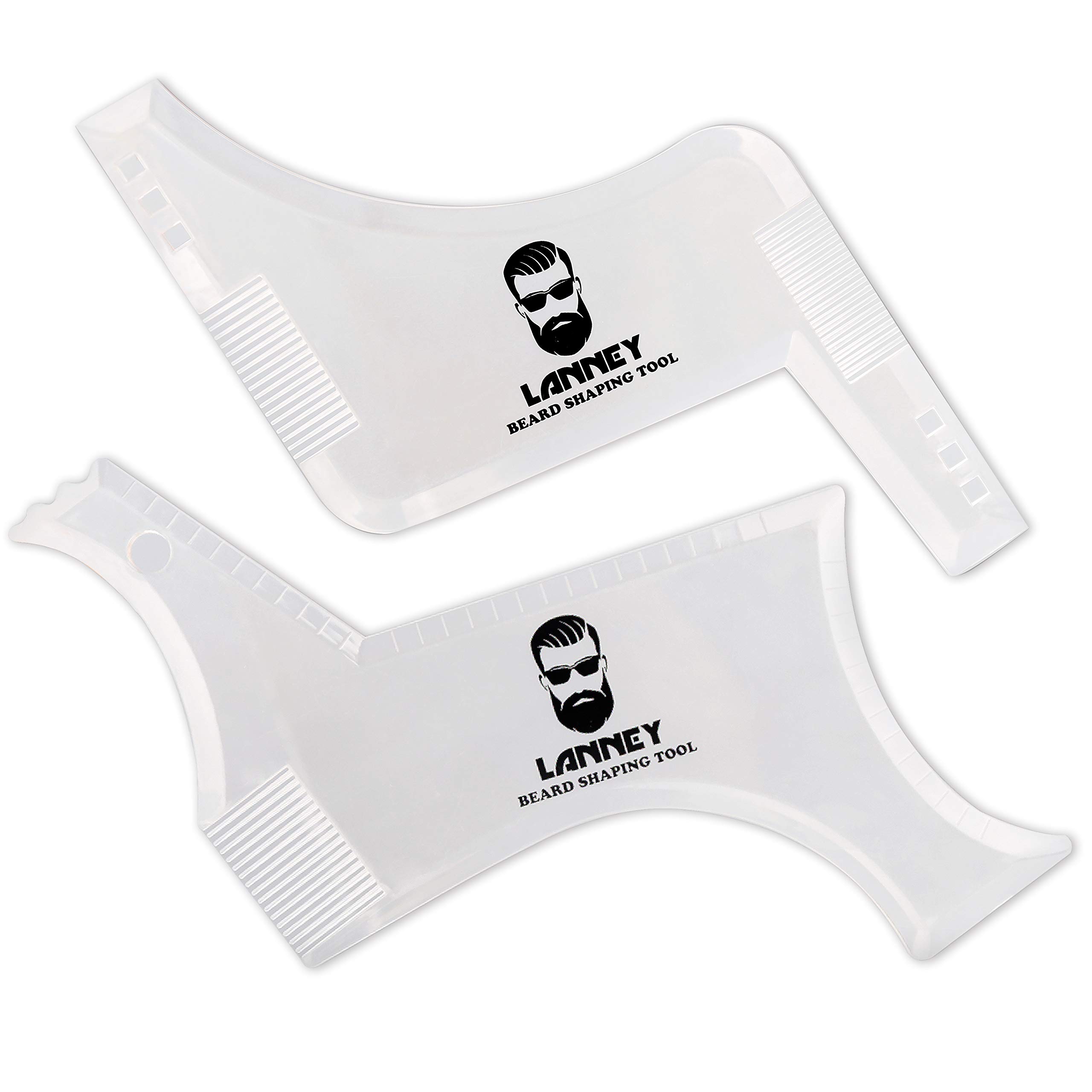 Buy Beard Shaper Template Beard Shaping Tool Transparent Styling Comb ...