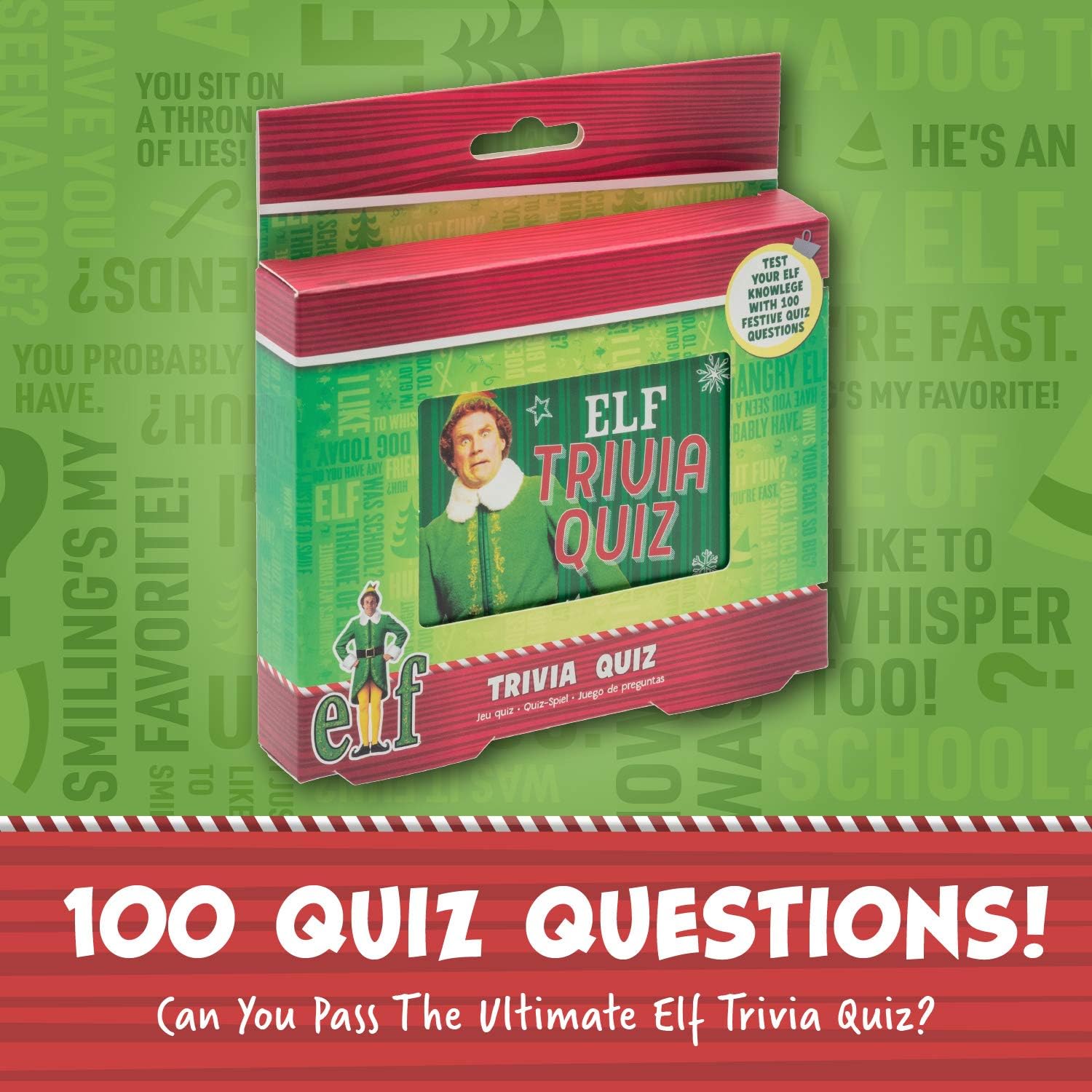 Paladone Elf Trivia Game – BigaMart