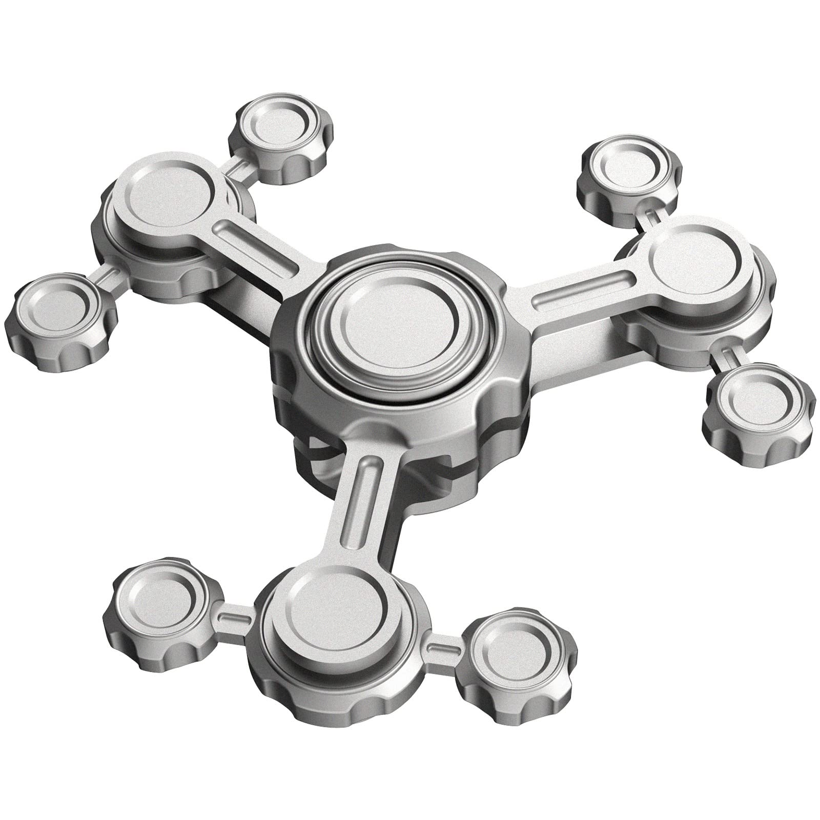 Cool Infinity Gear Fidget Spinner, Metal Finger Hand Spinner for Kids ...