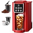 Amazon.com: SHARDOR Single Serve Coffee Maker, Hot and Iced Coffee Machine for K Cup Pods ...