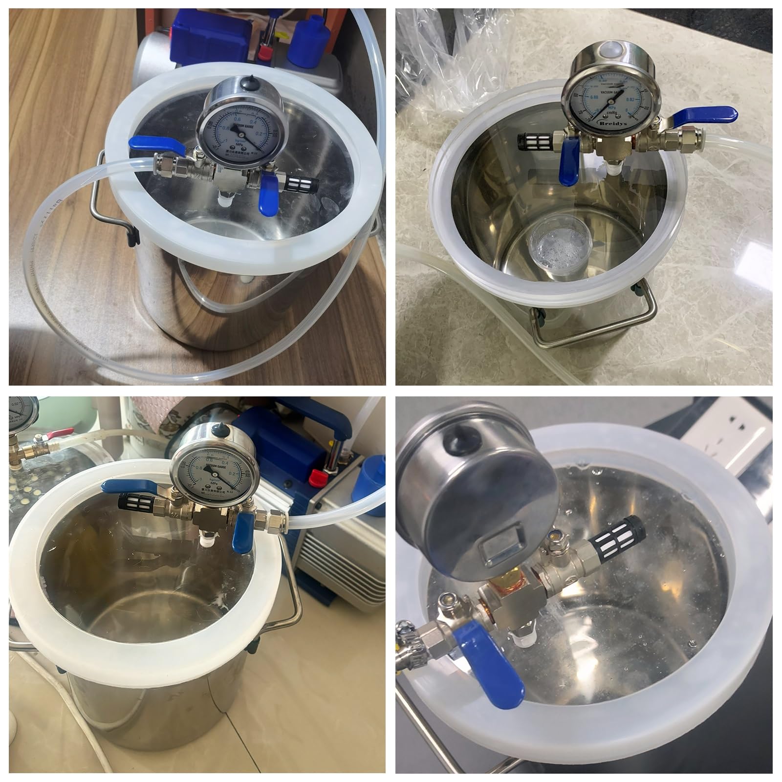 Vacuum Chamber For Resin Large Vacuum Desiccator Cabinet, 304 Stainless ...