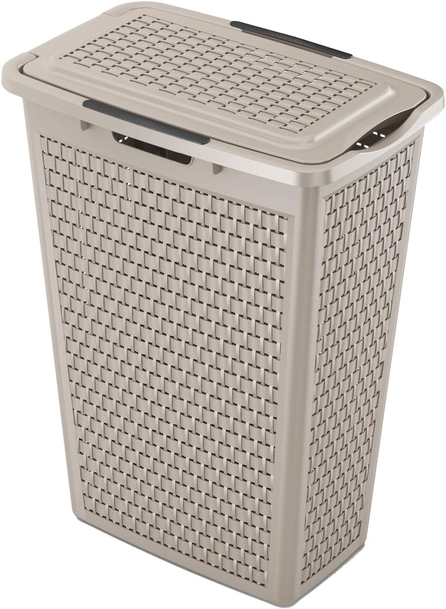 Sundis Country Laundry Box Slim, Cappuccino: Amazon.co.uk: Kitchen & Home