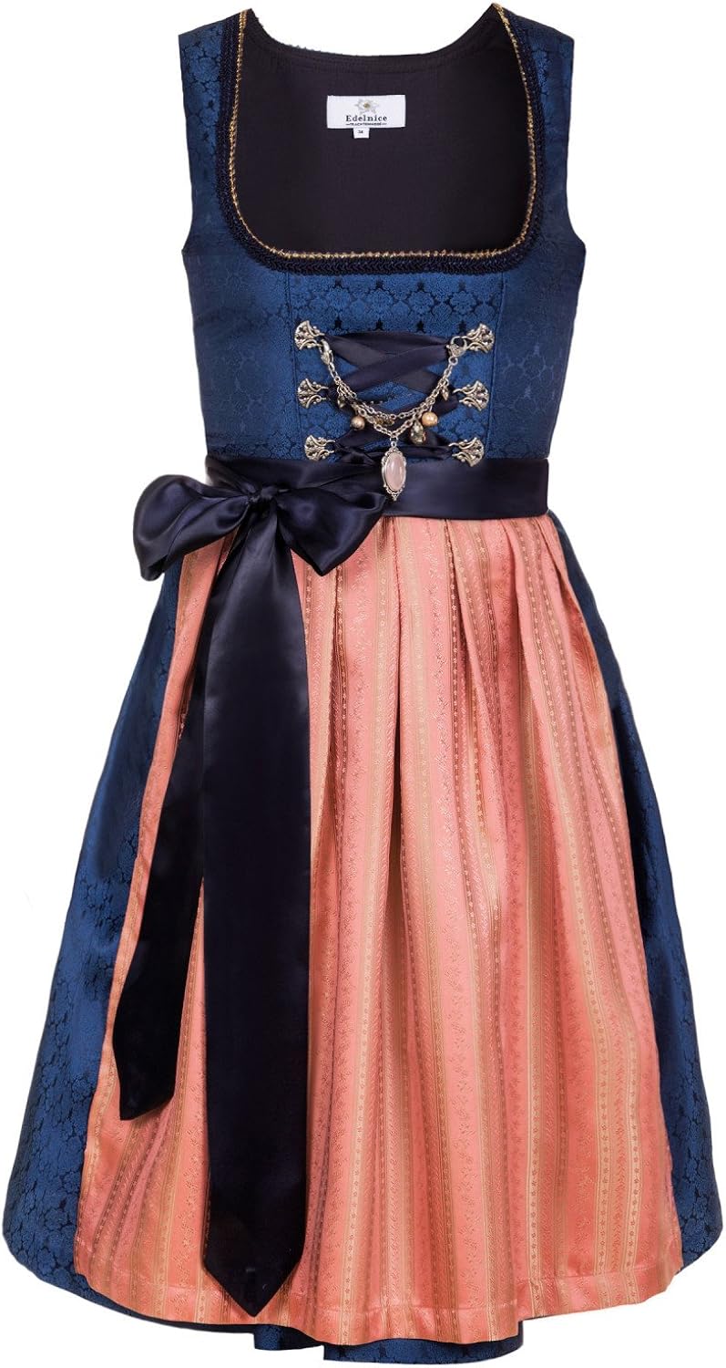 Amazon.com: Edelnice Trachtenmode Bavarian Women's Designer Mini Dirndl ...