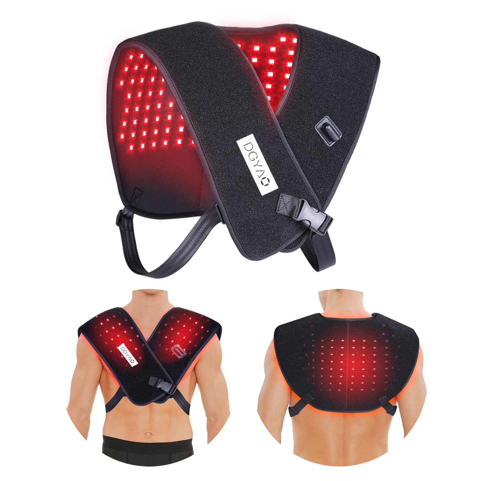 Red Light Therapy for Shoulder Pain Relief 850nm Near Infrared Therapy ...